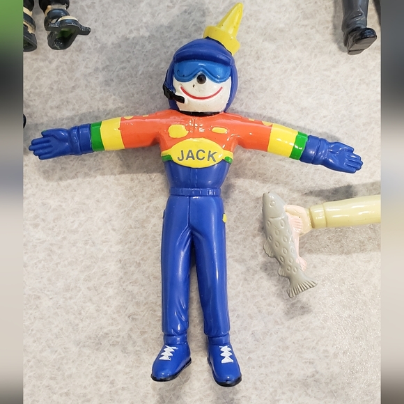 jack in the box | Toys | Jack In The Box Restaurant Jack Bendable ...